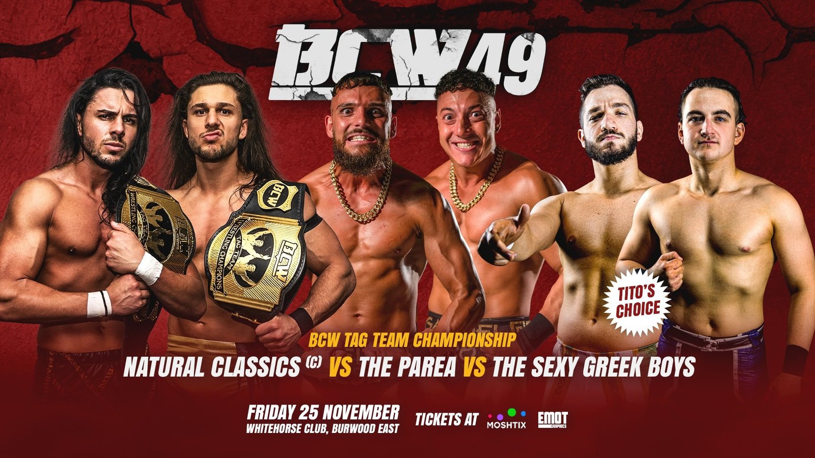 TRIPLE THREAT for TAG TEAM TITLES! – Battle Championship Wrestling